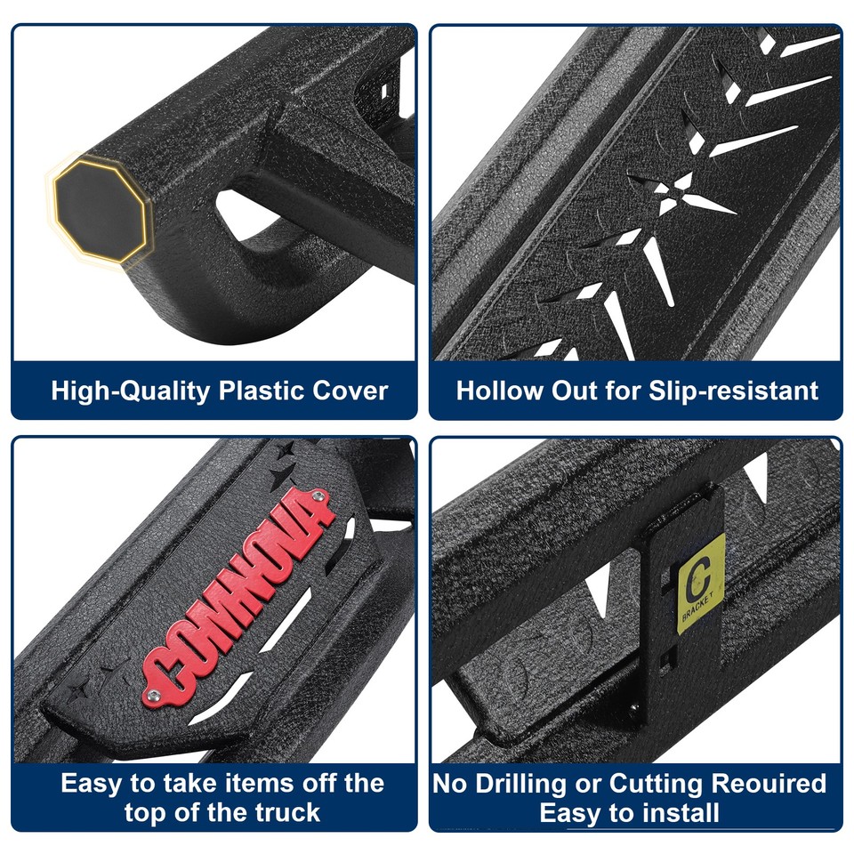 Running Boards For 2025-2026 Toyota 4Runner BAK Drop Side Step Nerf ...