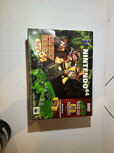 Nintendo N64 Donkey Kong 64 Set Jungle Green Console Box | eBay