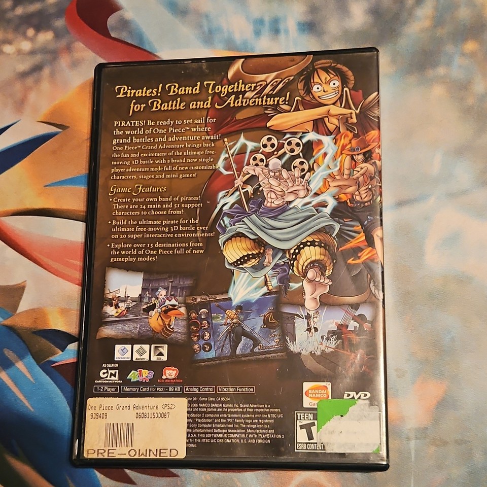 One Piece: Grand Adventure (Sony PlayStation 2, Bandai Namco ...