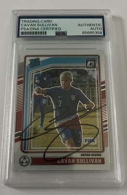 Cavan Sullivan Signed 2024-2025 Donruss Optic Rookie Card Psa Slab ...