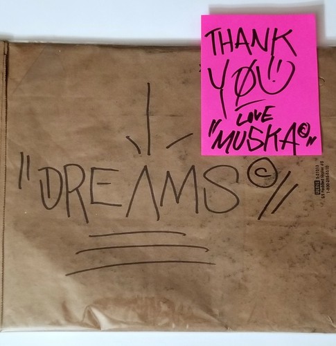 CHAD MUSKA SIGNED DREAMS SKATEBOARD GRAFFITI STREET ART SKATE URBAN BAG ...