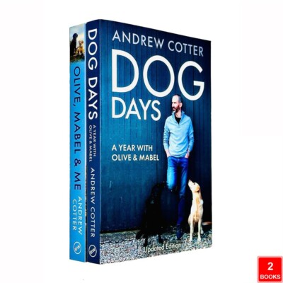 Andrew Cotter Collection 2 Books Set Dog Days, Olive Mabel Me Paperback ...
