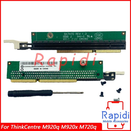 For ThinkCentre M920q M920x M720q P330 Tiny5 PCIE16 Expansion Riser ...