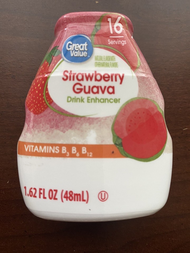 Strawberry Guava Great Value Liquid Water Drink Enhancer | eBay