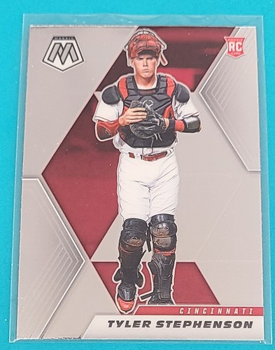 2021 Panini Mosaic RC #216 Tyler Stephenson Cincinnati Reds BASEBALL ...