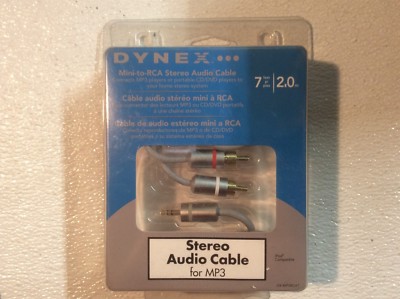 Dynex - 7' Y Audio Cable - Multi Model: DX-MP3RCA7 | eBay