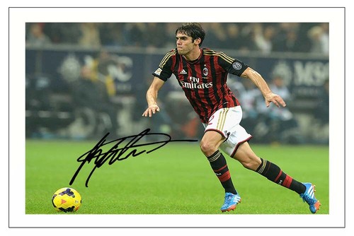 KAKA SIGNED AUTOGRAPH PHOTO PRINT SOCCER | eBay