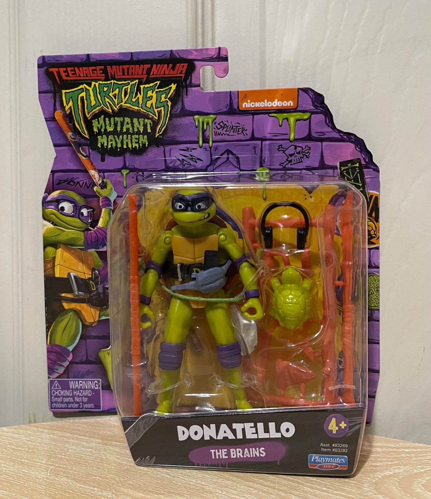 Playmates Teenage MUTANT MAYHEM NINJA Turtles TMNT MOVIE Figures Choose ...