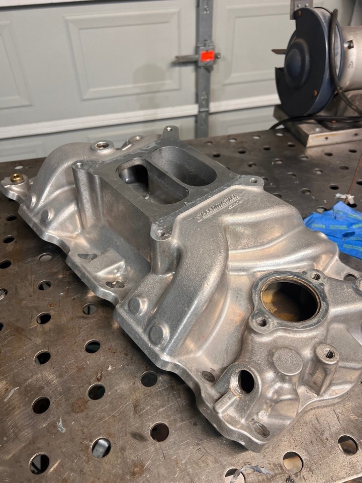 Speedmaster SBC 350 Aluminum Mid Rise Intake Manifold | eBay