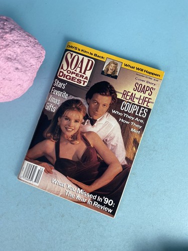 Soap Opera Digest Dec 25, 1990 Soaps' Real Life Couples, Favorite XMas ...