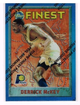 1995-96 Topps Finest Refractor Derrick McKey #228 2879* | eBay