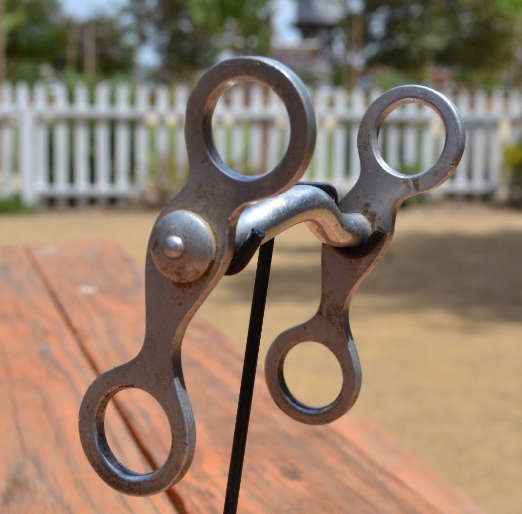 Vintage Short Shank Bit Low Port 4 1/2" Mouth - VB8 | eBay