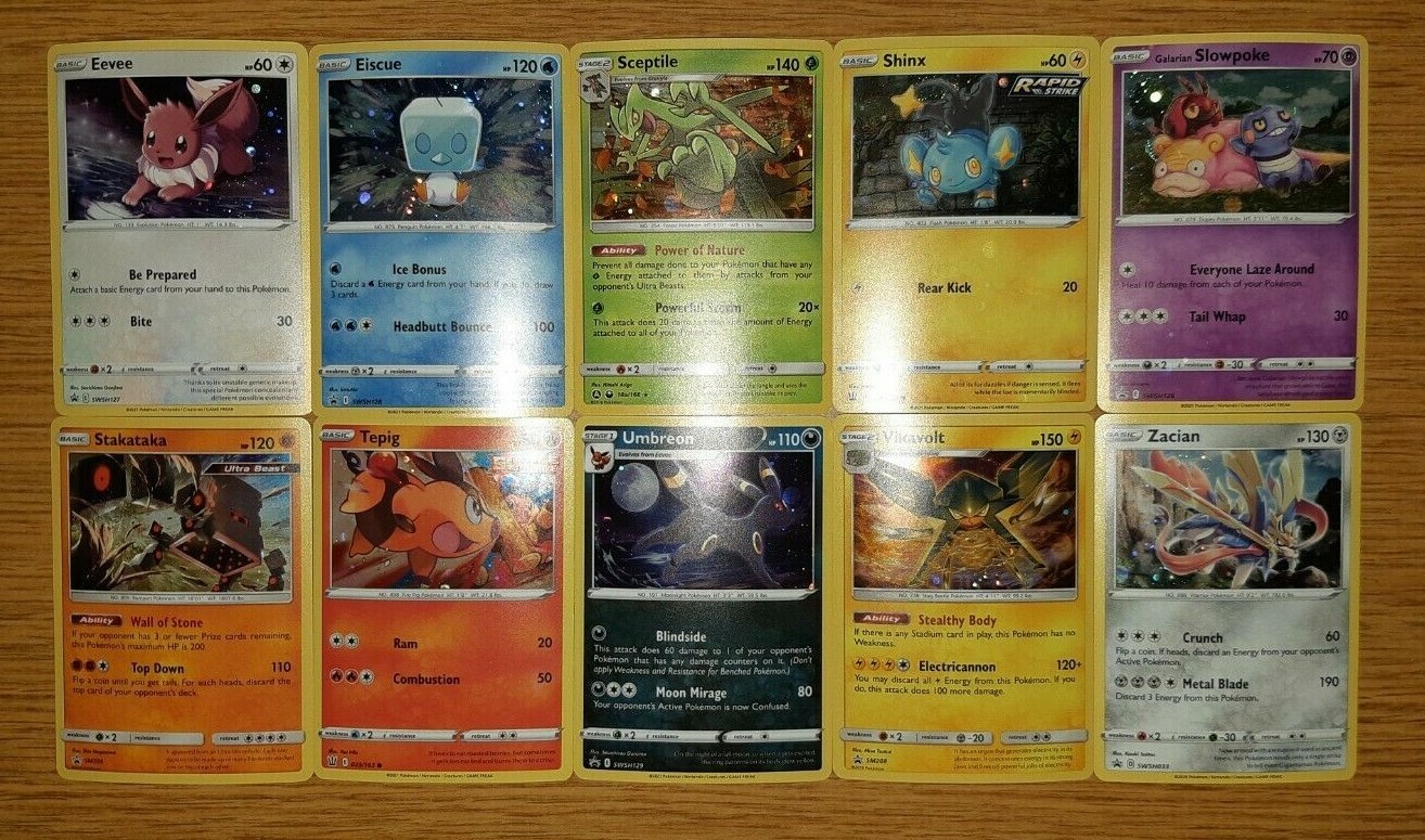 Pokemon TCG Holo Promos Lot of 10 All Different RARE | eBay