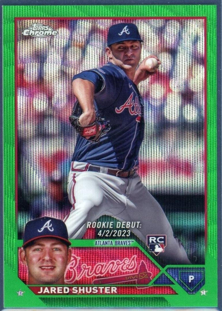 2023 Topps Chrome Update Series - Rookie Debut Jared Shuster #USC202 ...