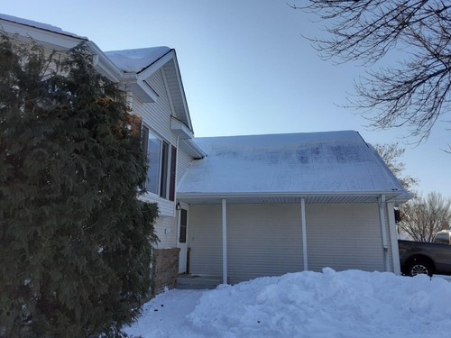 Lightweight Snow Roof Rake for Clear Snow Roof Remove Ice Dam Solar ...