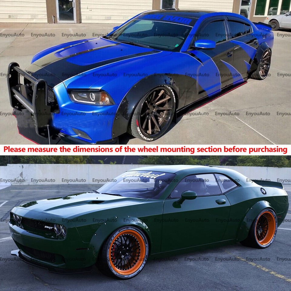 Car Fender Flares Wheel Arches Wide Body Kit 31" For Chevrolet Impala ...