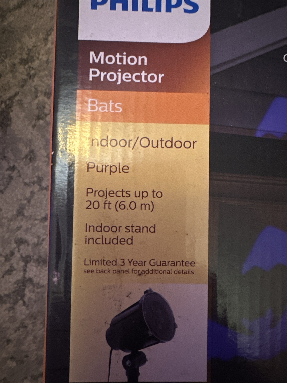 Philips Halloween Aminated Image Projector Ghost with Motion Effect for ...