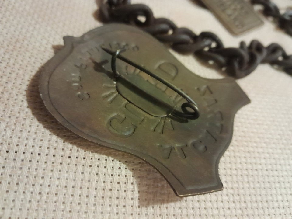 Alcatraz Key and Badge Shadow Box Set. Aged Replicas. In Mounted ...