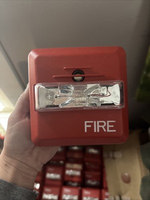 Siemens ZH-MC-R Red Wall Mount Fire Alarm Signal Horn Strobe | eBay