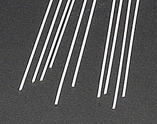 Plastruct Round Rod Styrene .025x10 (10) - Model Scratch Building ...