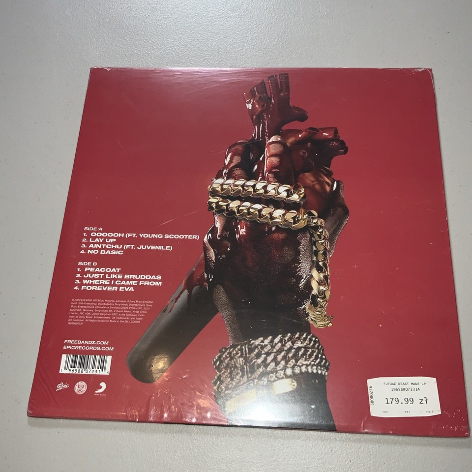 Future & Zaytoven - Beast Mode - Explicit - 150 Grams - New Vinyl ...