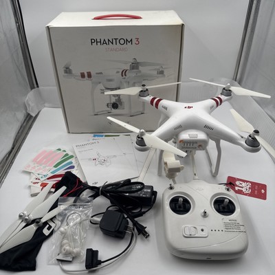 DJI Phantom 3 Standard Drone W/ Box & Extras | eBay