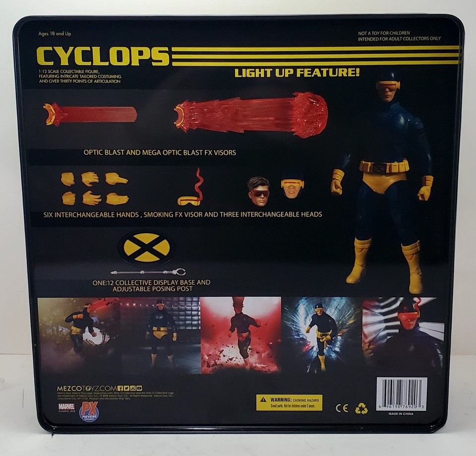 Mezco One:12 : Classic Cyclops PX Exclusive 696198769203| eBay