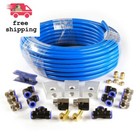 26-Pcs Garage Shop Compressed Air Line Kit Rapid Fit Complete System ...