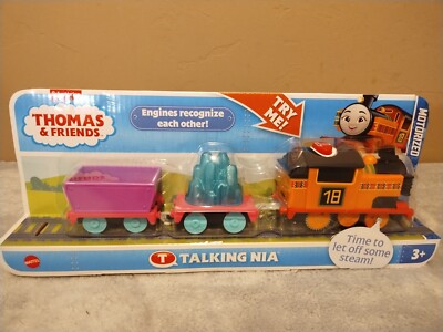 Thomas & Friends Fisher-Price Talking Nia Vehicle New Motorized 2023 ...