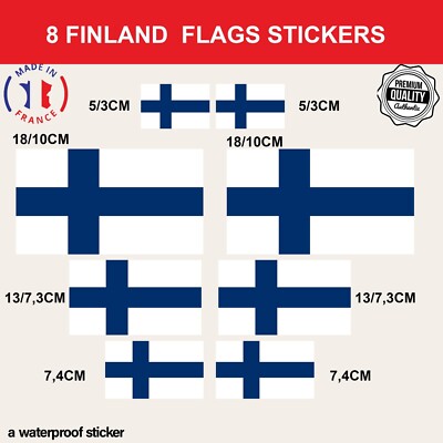 Stickers Finland Flag Vinyle Original | eBay