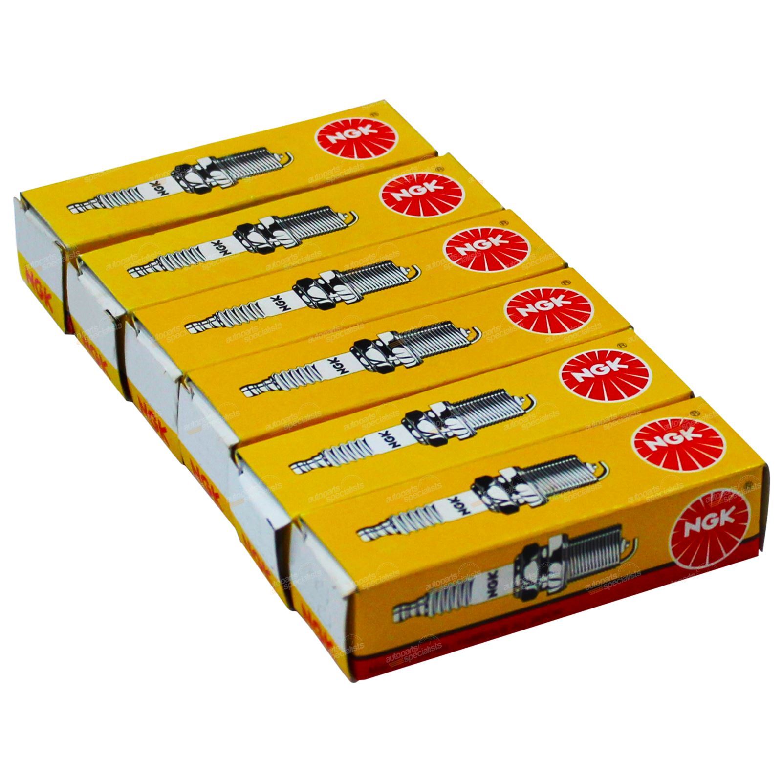 Set of 6 NGK Spark Plugs for BMW 323i E21 E30 6cyl 2.3L M20B23 1979 ...