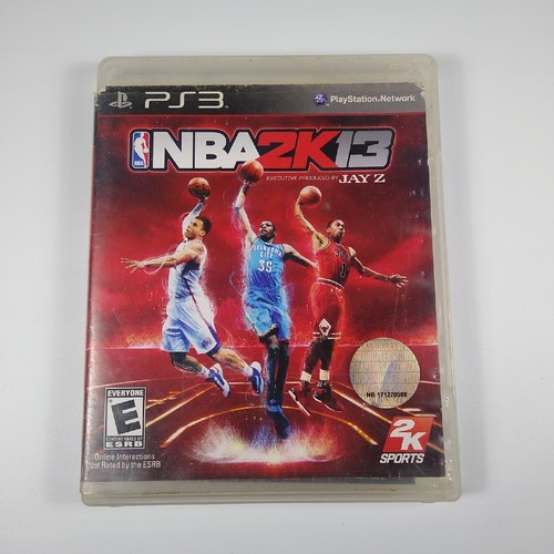 NBA 2K13 (Sony PlayStation 3, 2012) PS3 GAME COMPLETE with MANUAL ...