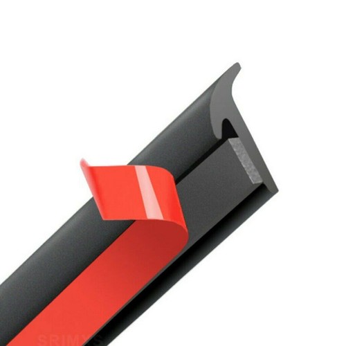 Seal Rubber Edge Strip Trim Hood Door Car 50FT T-Shape Weatherstrip ...
