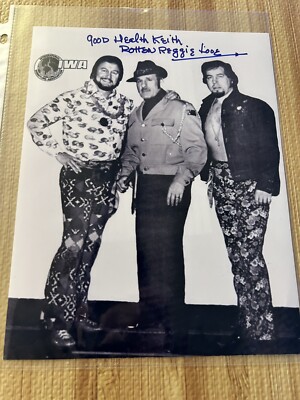 Reggie Love Signed Rare Wrestling Promo 8x10 IWA WWF AWA NWA WWE rare ...