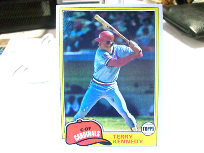 1981 Topps Baseball #353 - Terry Kennedy - St. Louis Cardinals 81-450 ...