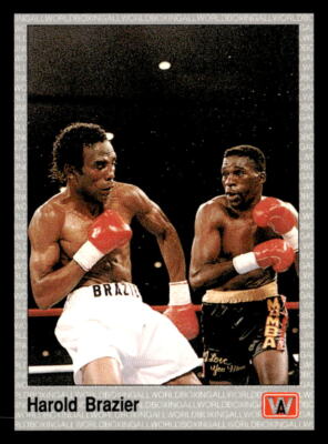 Harold Brazier 1991 All World Boxing Card #55 | eBay