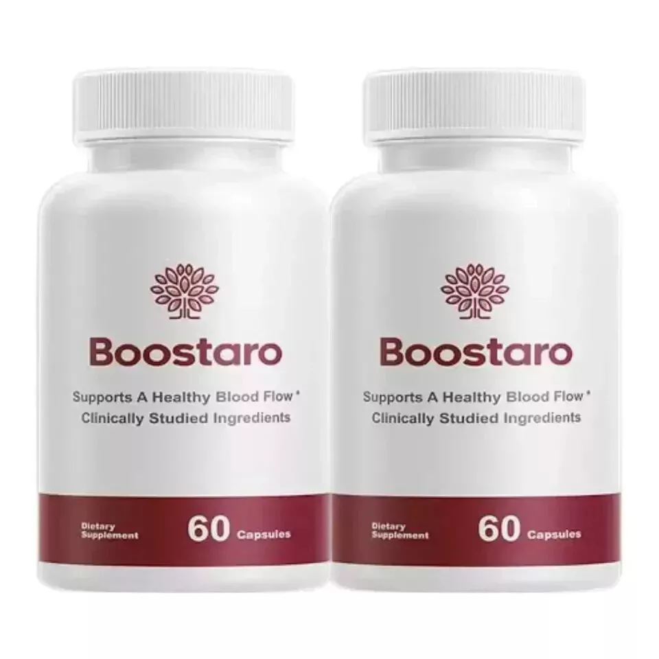 ( Pack of 2 ) Boostaro Capsules -Boostaro -Blood Flow Virility For Men ...