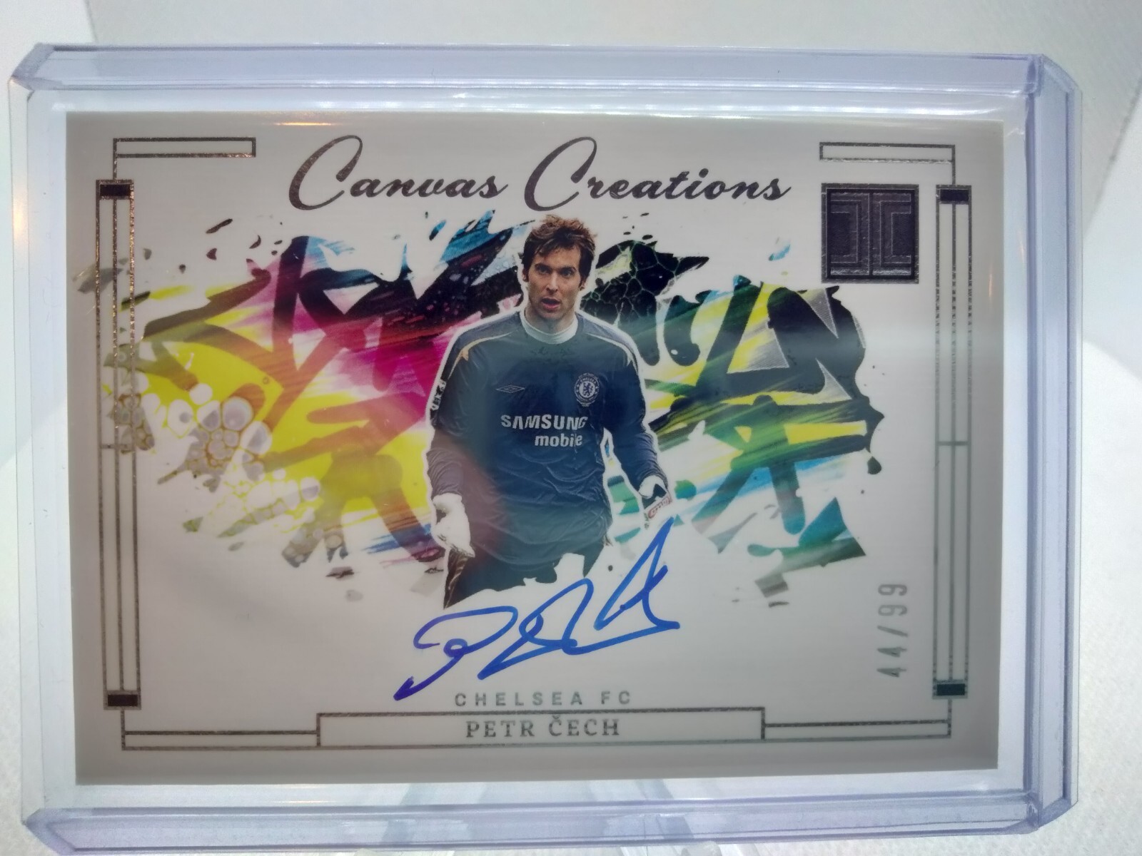 Petr Cech 2023 Impeccable Premier League #CC-PC Canvas Creations /99 ...