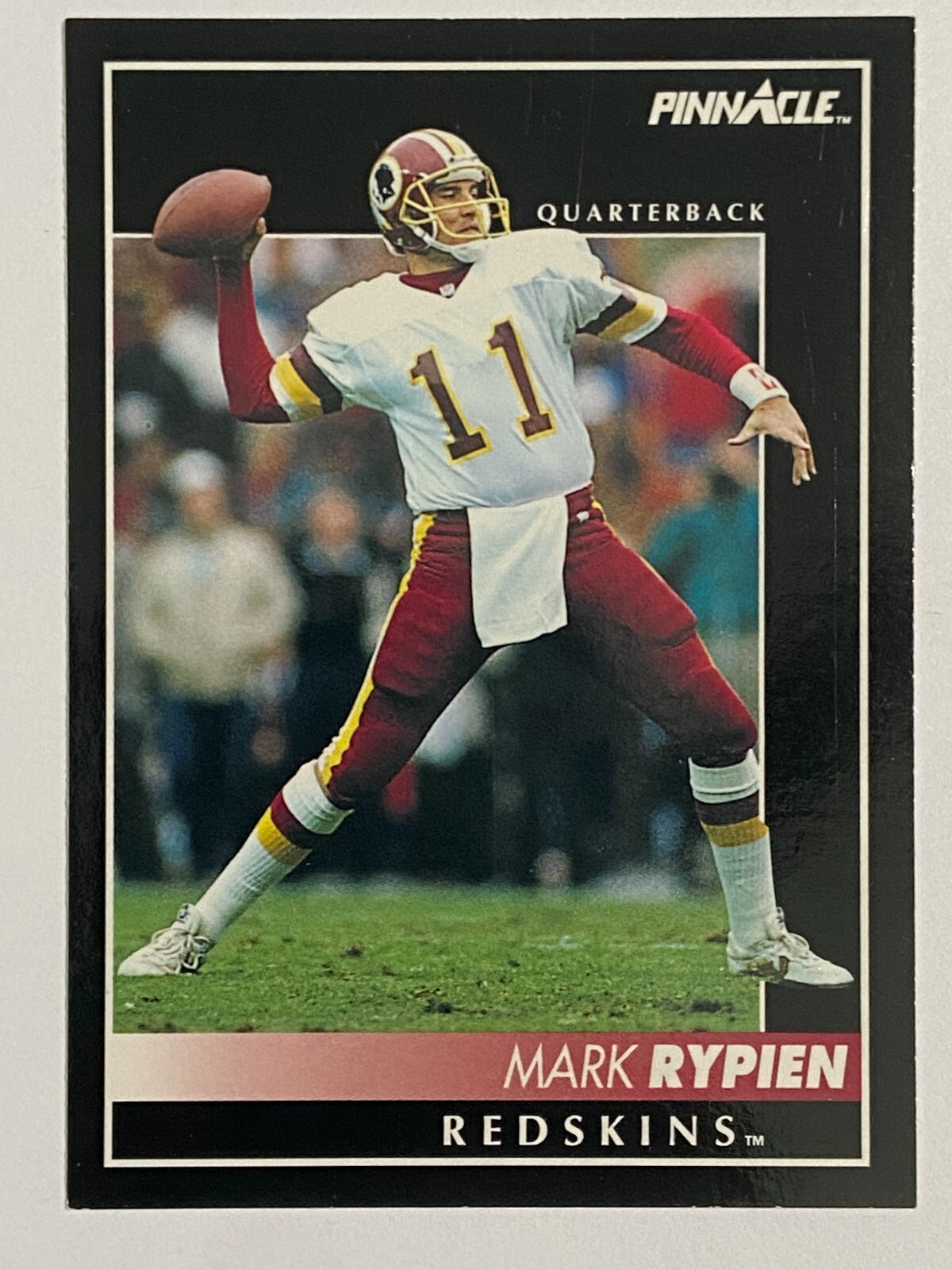 1992 Pinnacle #40 Mark Rypien Washington Redskins | eBay