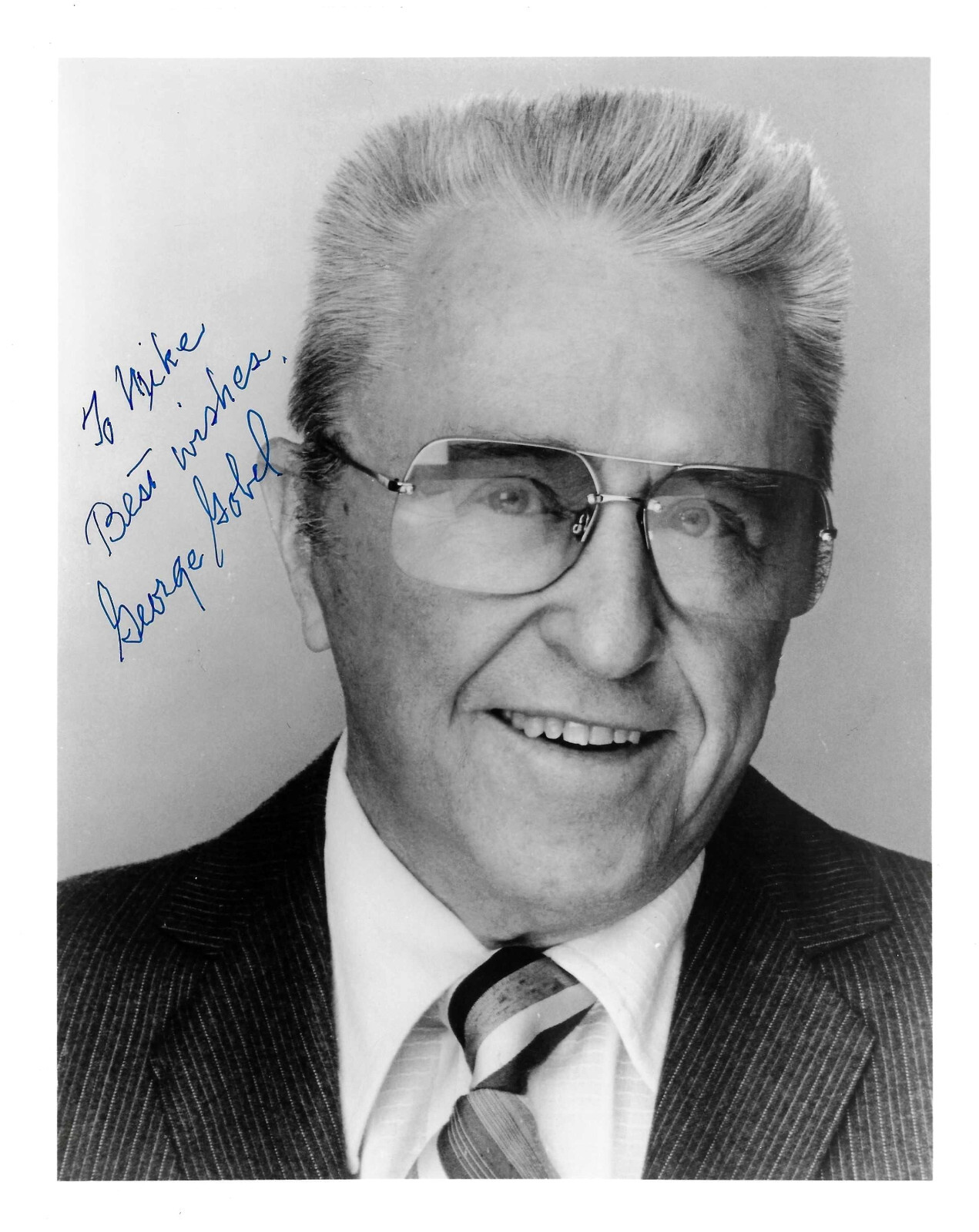 Gobel, George: Autographed 8"x10" photo / still – George Gobel | eBay