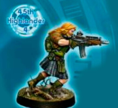 INFINITY Primed 45Th Highlanders Galwegian D Ariadna Caledonian vCB ...