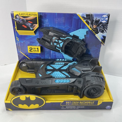 Brand New Spin Master DC Comics Batman Bat-Tech Batmobile 2 In 1 Vehicle | eBay