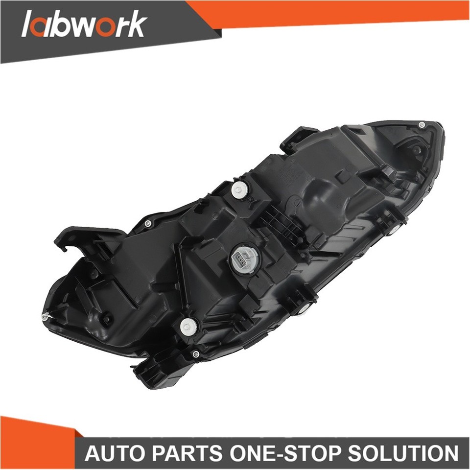 Labwork Headlights For Honda Civic 2022-2023 LED Black Housing Clear ...