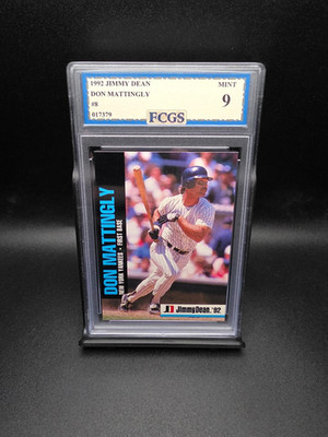 Don Mattingly #8 (1992) Jimmy Dean - Graded 9 [FCGS] MINT | eBay