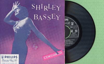 SHIRLEY BASSEY / Censored - Sex / PHILIPS BBE 12113 Pres England 1957 ...