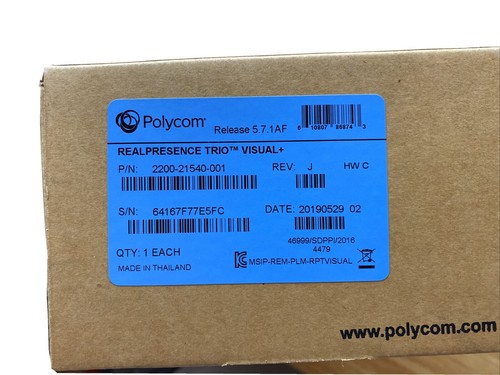 Poly 2200-21540-001 Polycom RealPresence Trio Visual+ - NEW | eBay