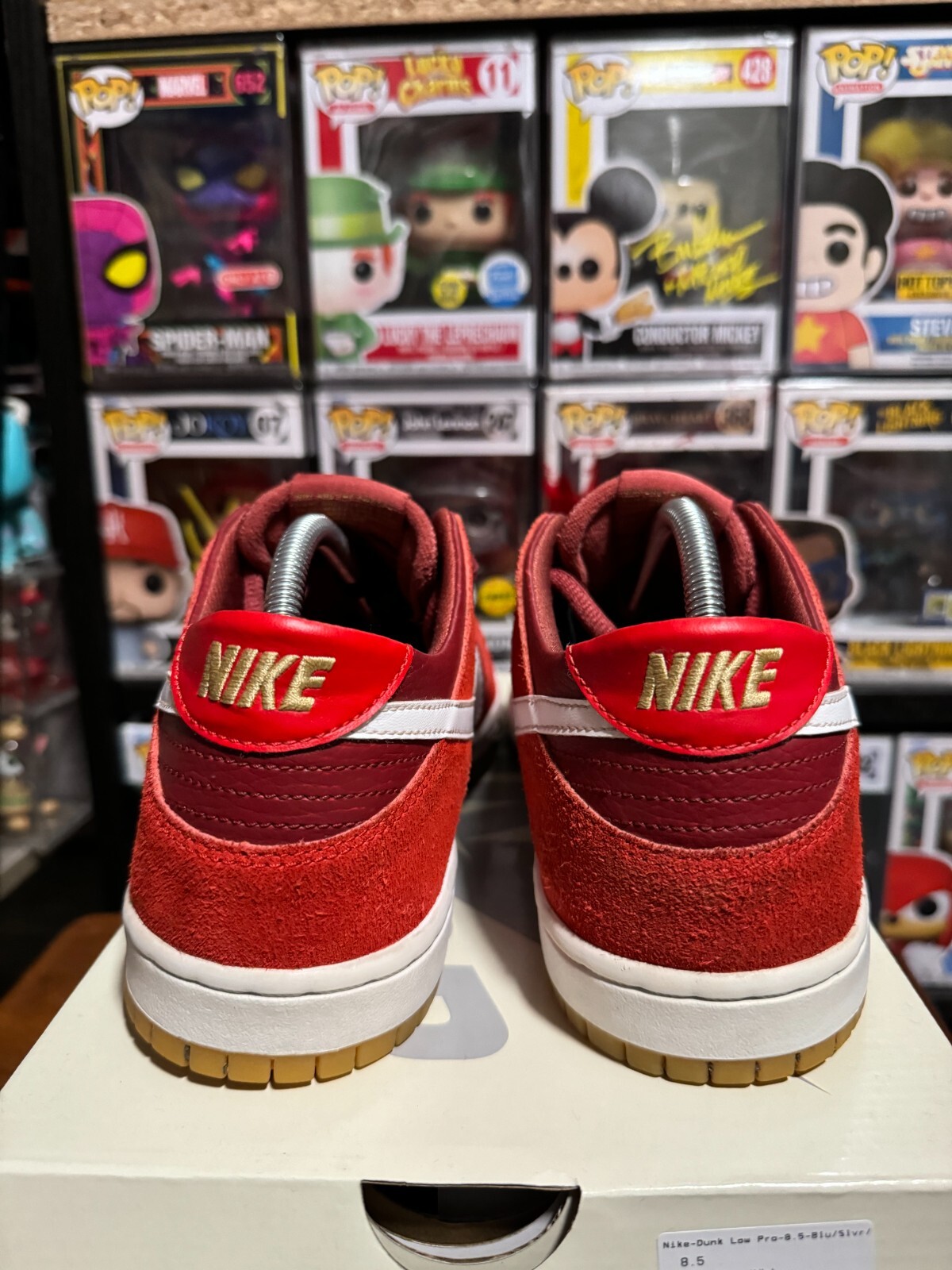 Nike SB Zoom Dunk Low Pro 2016 Track Red Sz 9 854866-616 | eBay