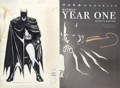 Frank Miller SIGNED Batman: Year One IDW Artist's Edition / David ...