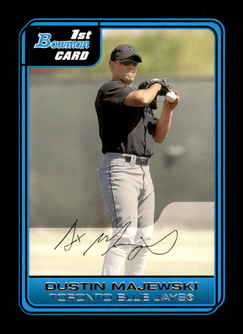 2006 Baseball Bowman Dustin Majewski Toronto Blue Jays #B84 Prospect | eBay