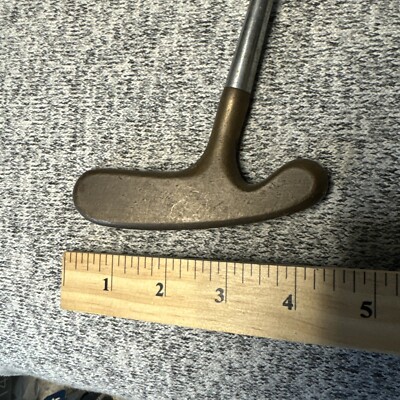 ACUSHNET BULLSEYE JOHN REUTER STD M6S PUTTER 34.5"ORIGINAL LEATHER ...
